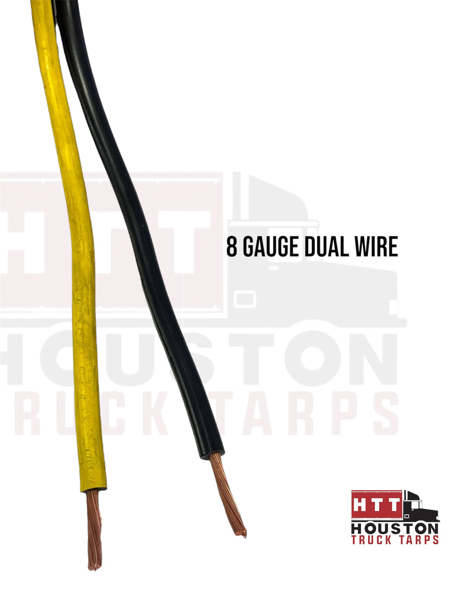 8 Gauge Dual Wire (Per Ft) – Houston Truck Tarps