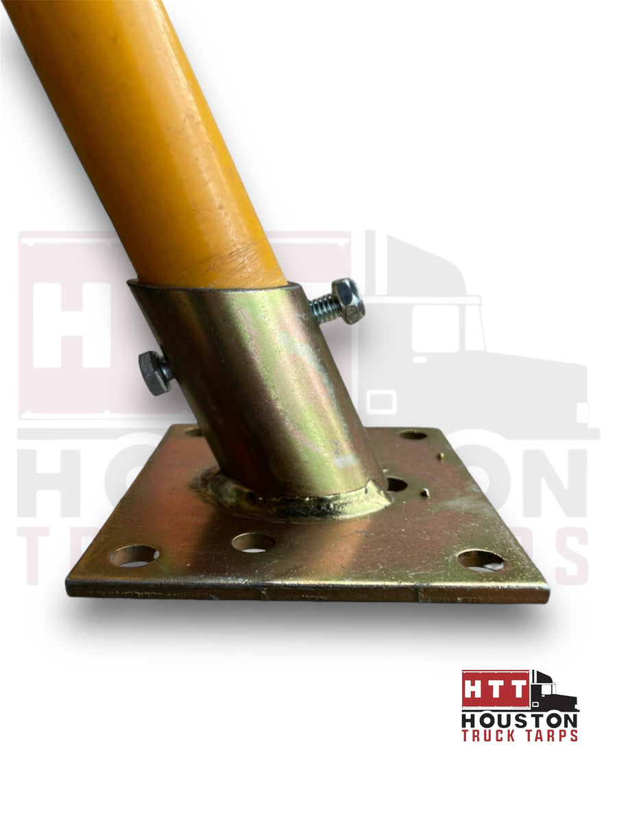 Steel Bracket For Flex Bow – Houston Truck Tarps