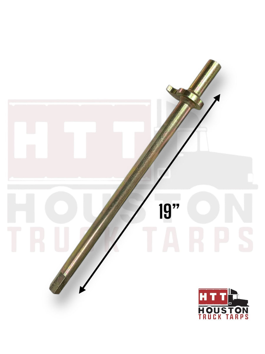 Spring Shaft Hex 1” x 19” – Houston Truck Tarps