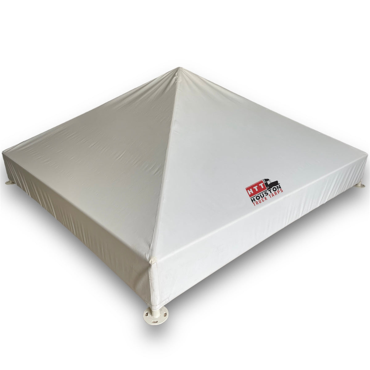 Custom Canopy In White Color – Houston Truck Tarps