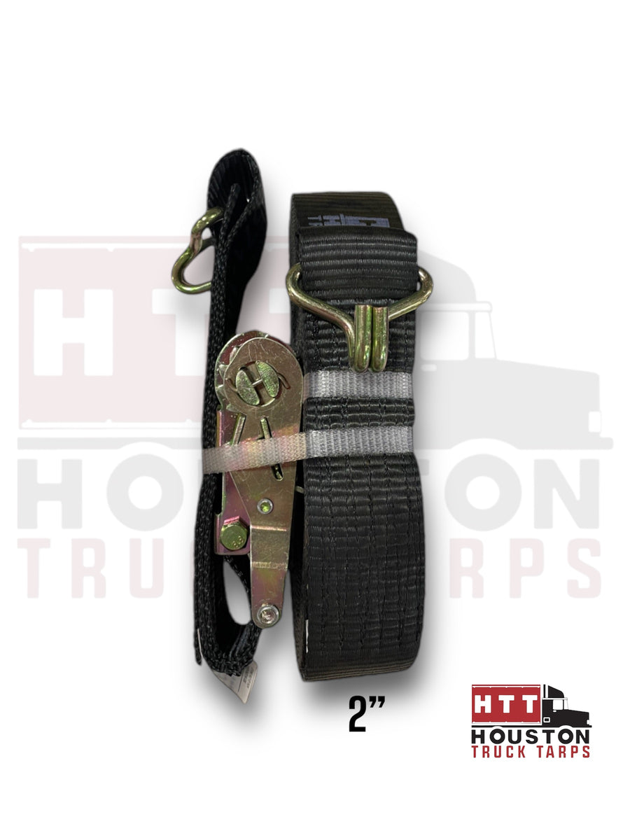Ridge Strap 2” x 45’ With J-Hook – Houston Truck Tarps