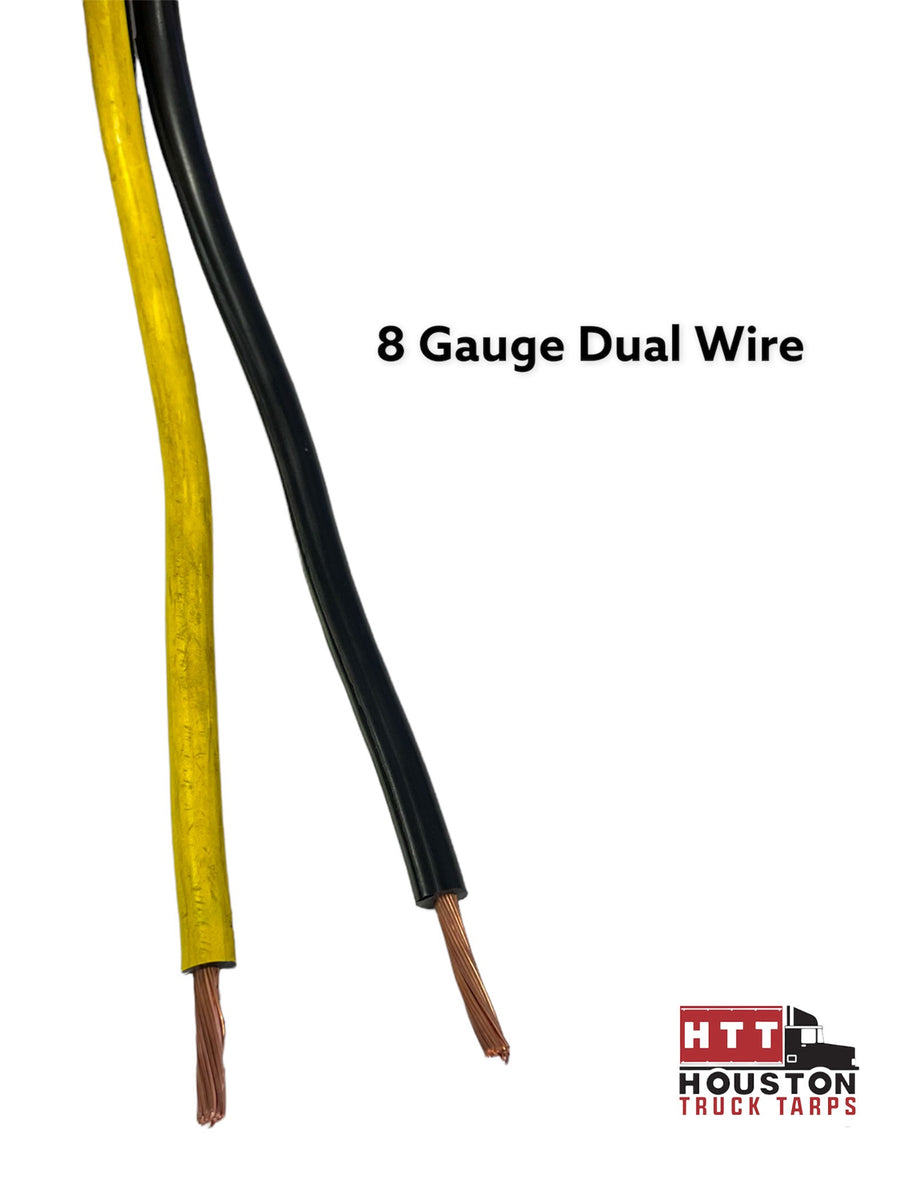 8 Gauge Dual Wire (Per Ft) – Houston Truck Tarps