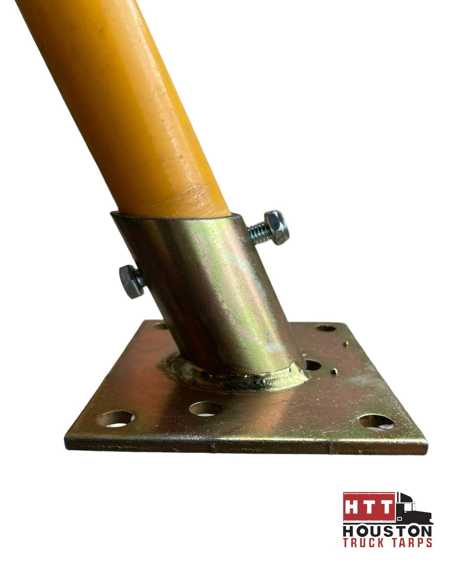 Steel Bracket For Flex Bow – Houston Truck Tarps