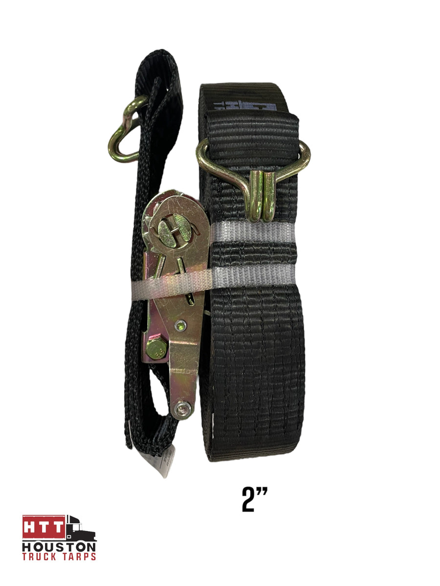 Ridge Strap 2” x 45’ With J-Hook – Houston Truck Tarps